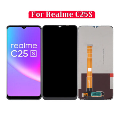 Original 6.5' For Realme C25S RMX3195 RMX3197 LCD Display Touch Screen ...