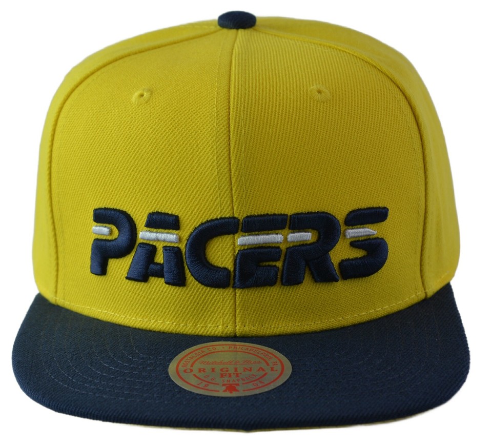Indiana Pacers NBA Team DNA 2 Tone Men's Snapback Hat by Mitchell ...