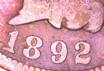 1892 Indian Head Penny Doubling DDR Error; Vintage Old Coin for ...