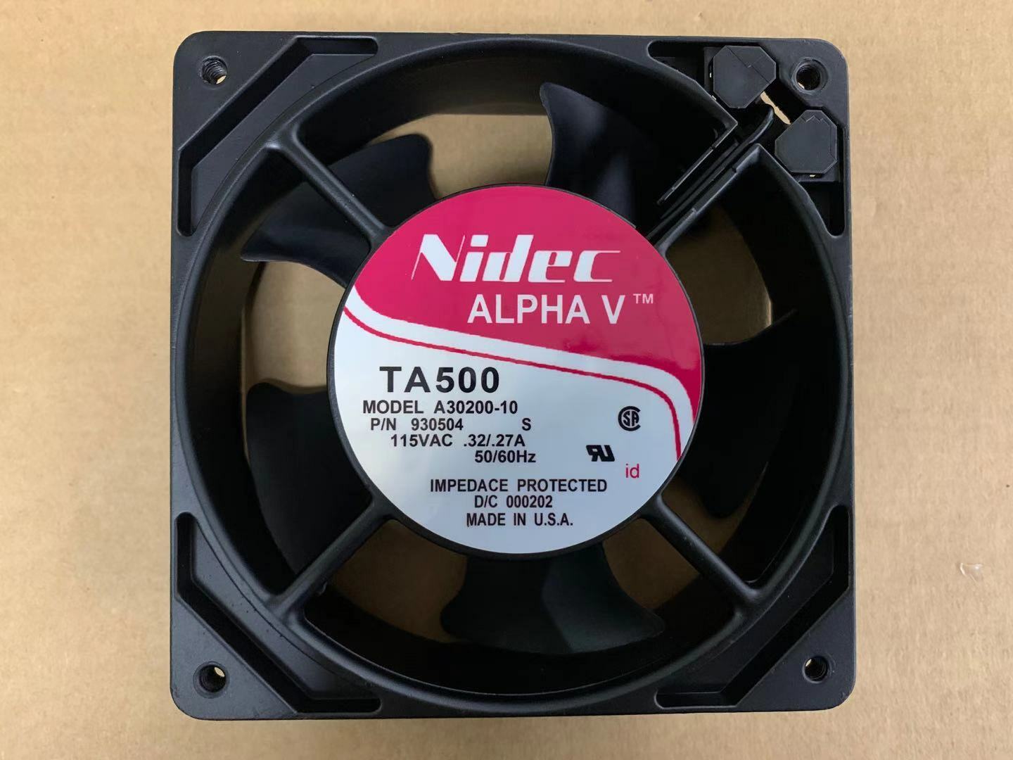 for NIDEC TA500 A30200-10 / 930504 ALPHA V 115V FAN UNIT *Fully tested ...
