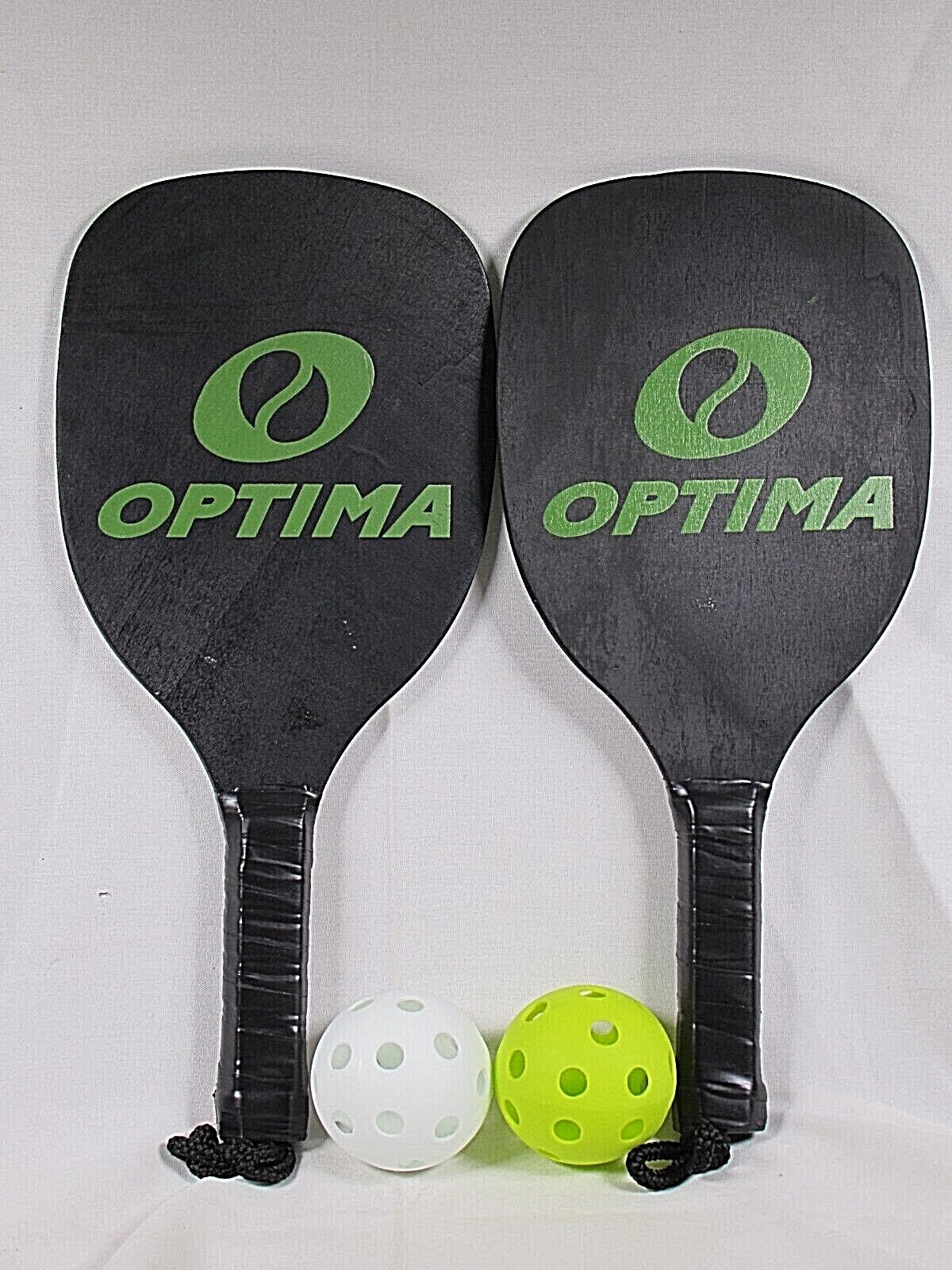 2X Pickleball Sets 4 Paddles & 4 Balls OPTIMA Sports NEW FREE SHIP ...