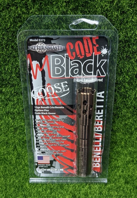 Patternmaster Code Black Benelli Crio/Beretta Optima Plus 12ga Duck for ...