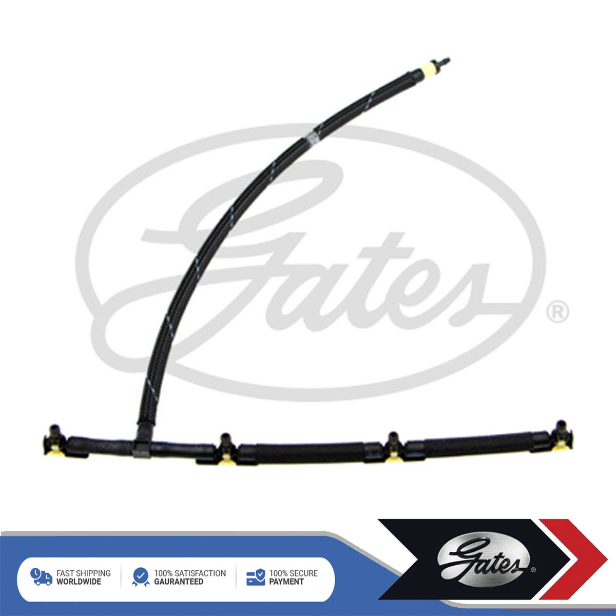 Fits Audi A4 A5 A6 Q5 Allroad Seat Exeo 2.0 TDi Fuel Line Hose Gates ...