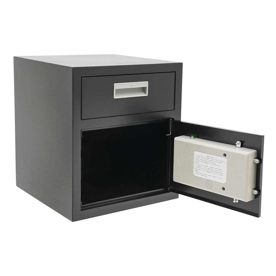 0.64ft³ Drop Box for Money&Mail Drop Slot Safe Cash Depository Safe ...