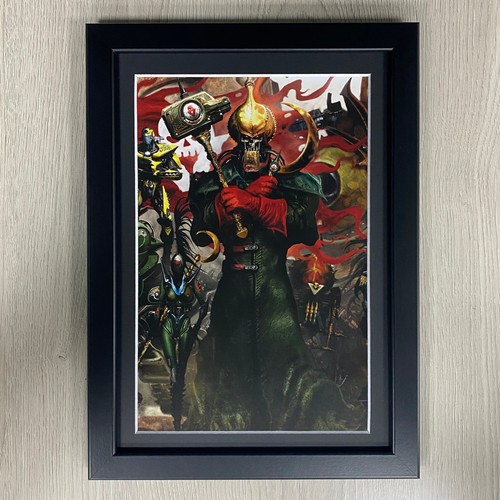 2000 AD FRAMED COMIC ART: VOLKHAN ABC WARRIORS SCI-FI | eBay