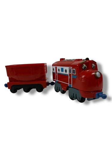 Chuggington Wilson Lights Sound Red Engine Train Car Learning Curve ...