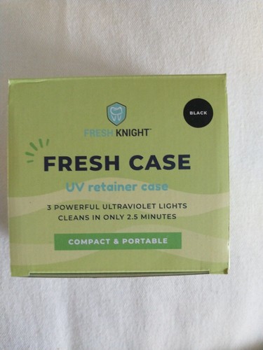 FRESH KNIGHT UV CLEANING CASE Retainer , Night Guards , Dentures | eBay
