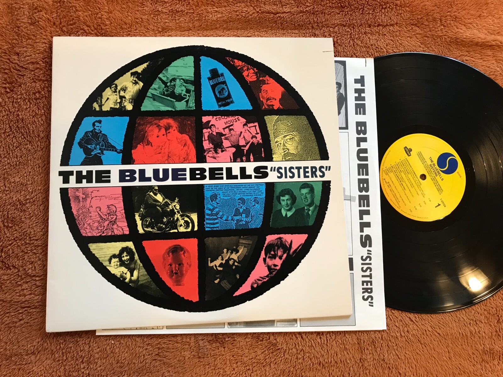THE BLUEBELLS sisters LP vinyl 1 25129 1984 w/lyric inner album ...