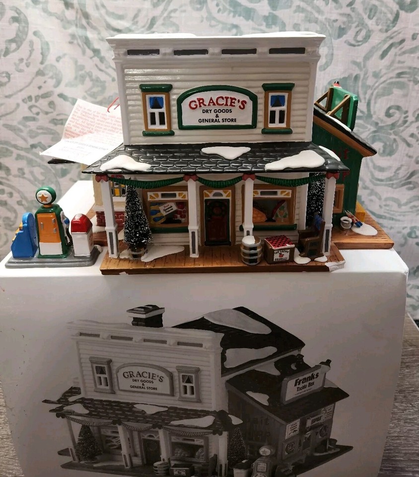 Department 56 Gracie's Dry Goods & General Store #54915 Retired | eBay