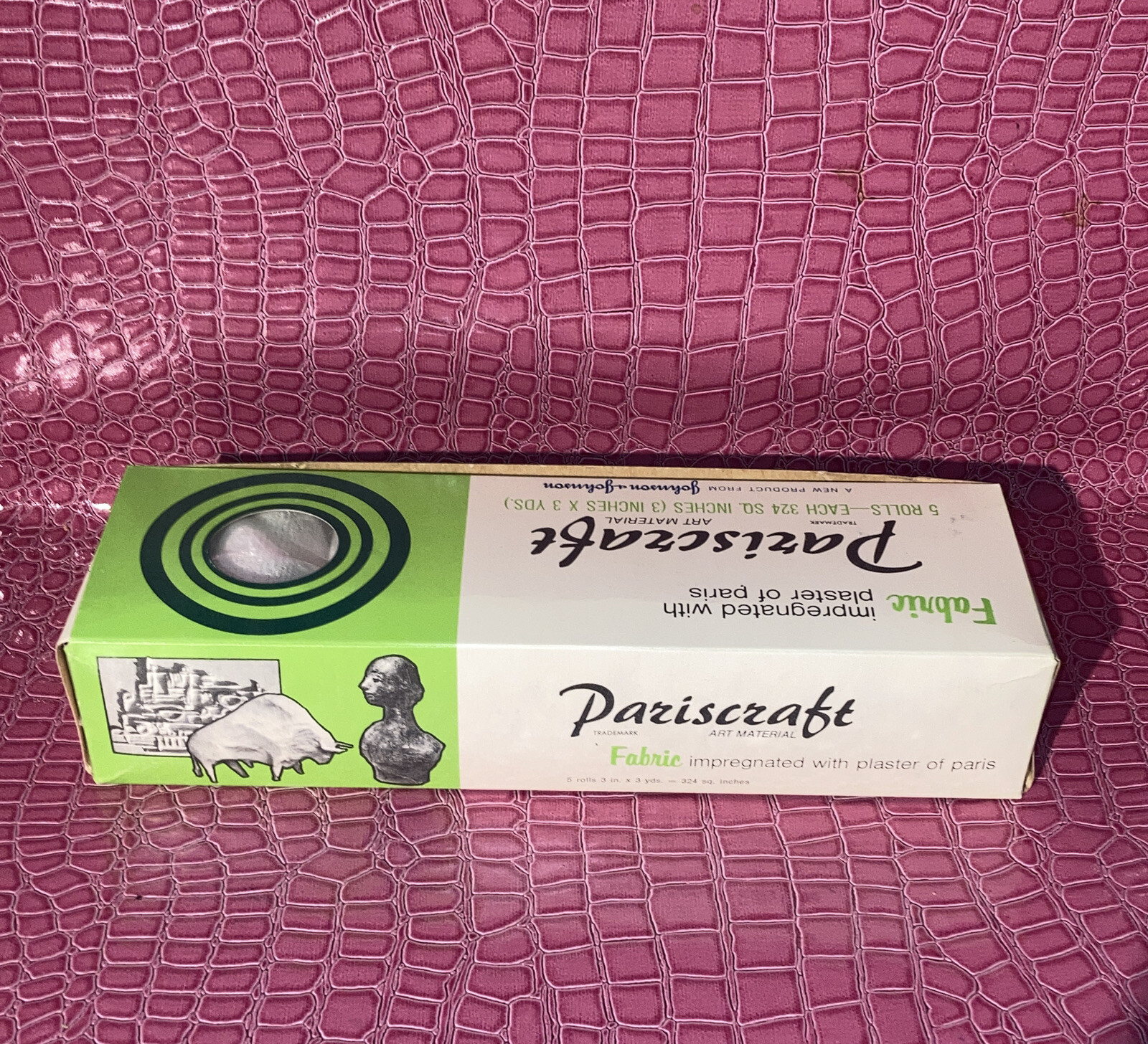 Pariscraft Art Material 5 Rolls Plaster of Paris Fabric 3" x 3 yards ...