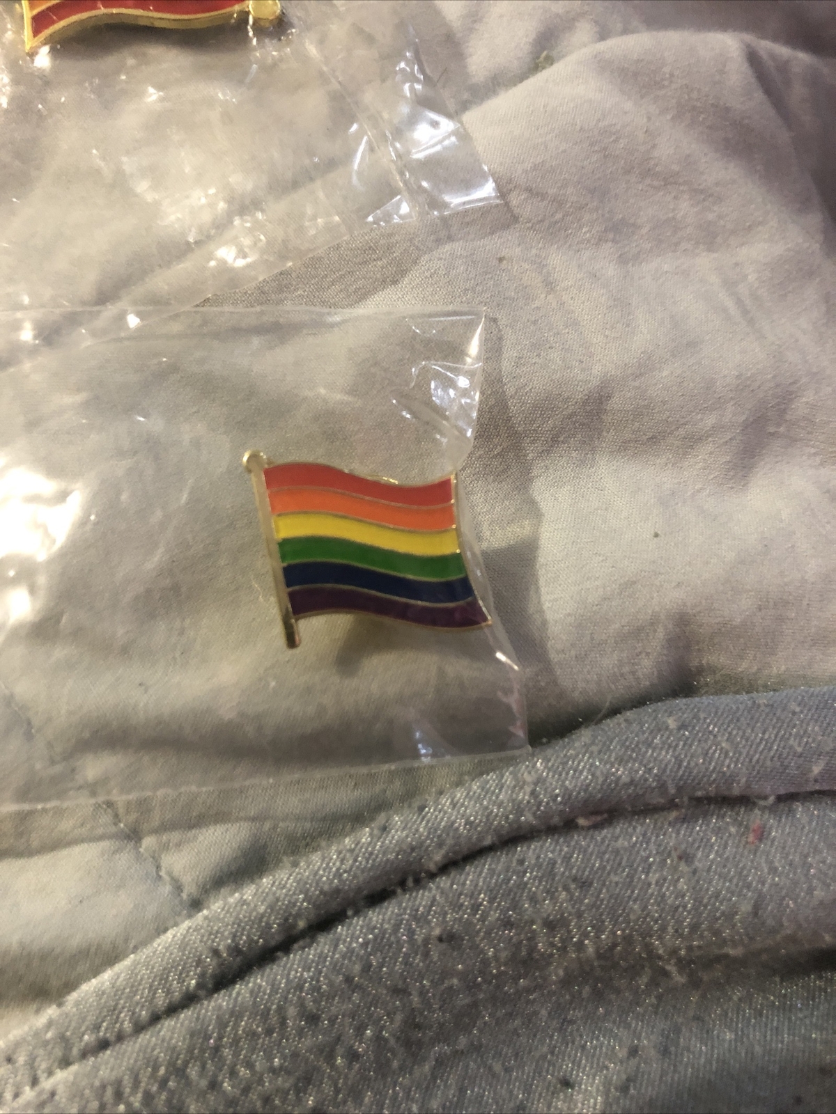 Rainbow Pride Pin Badge Freepost Acc61 | eBay Australia
