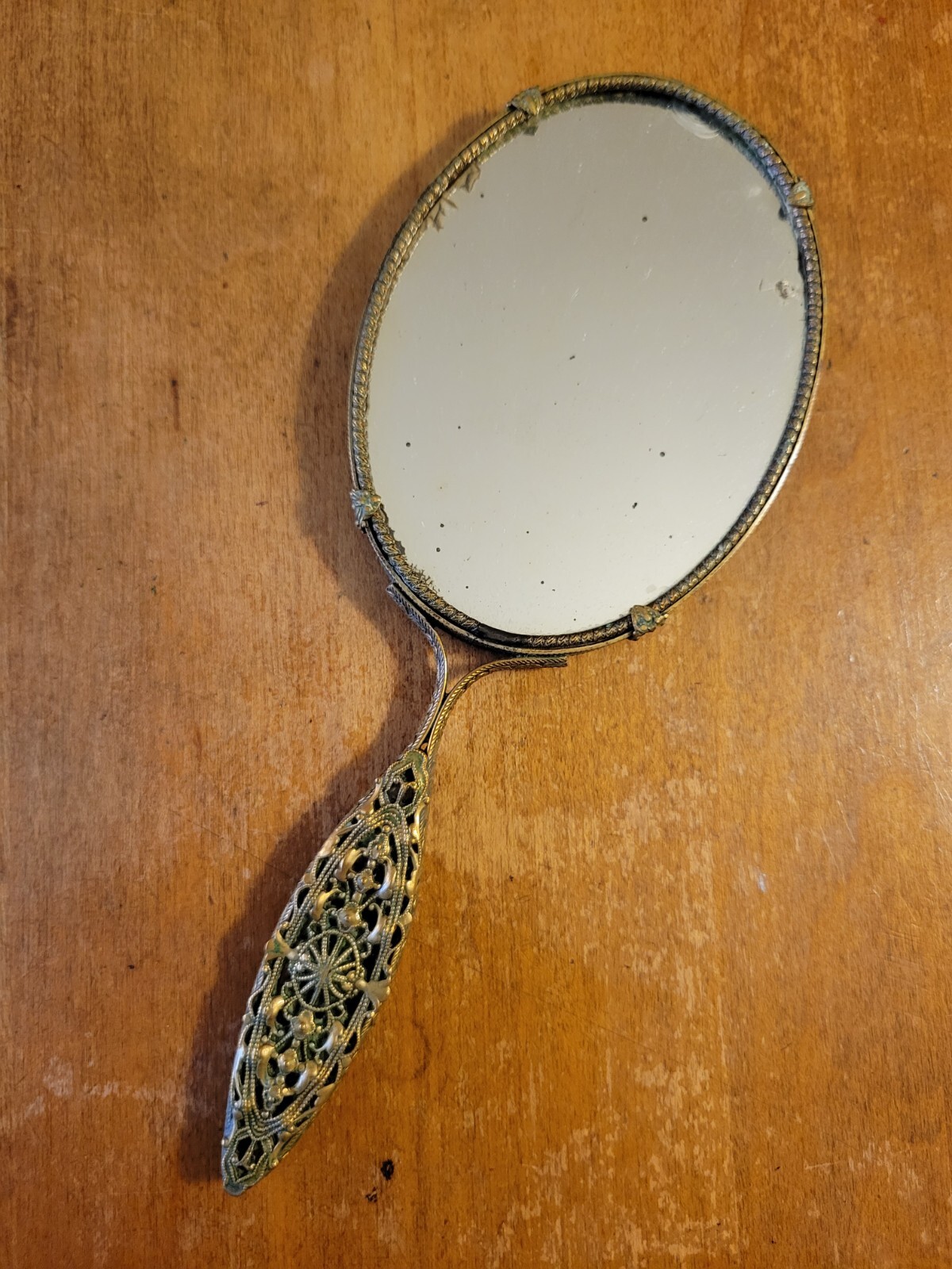 Ornate Hand Mirror