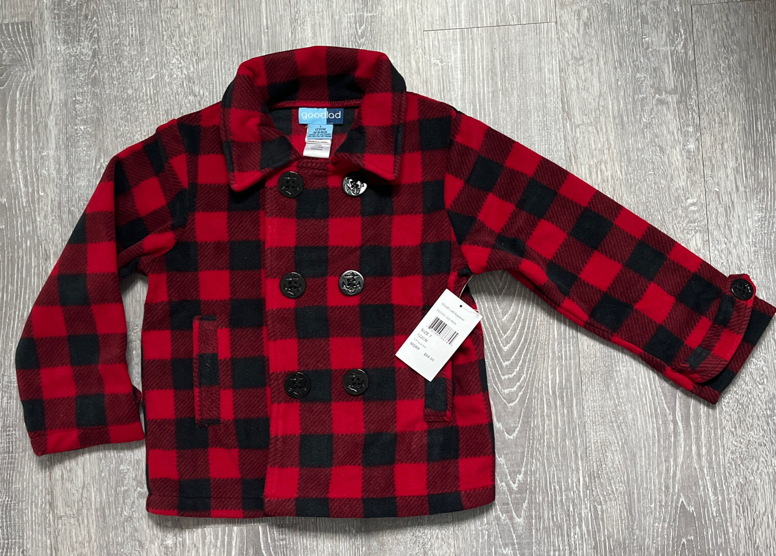 Good Lad Apparel Boys 3 pieces set Pants Shirt Flannel Checkers Coat ...