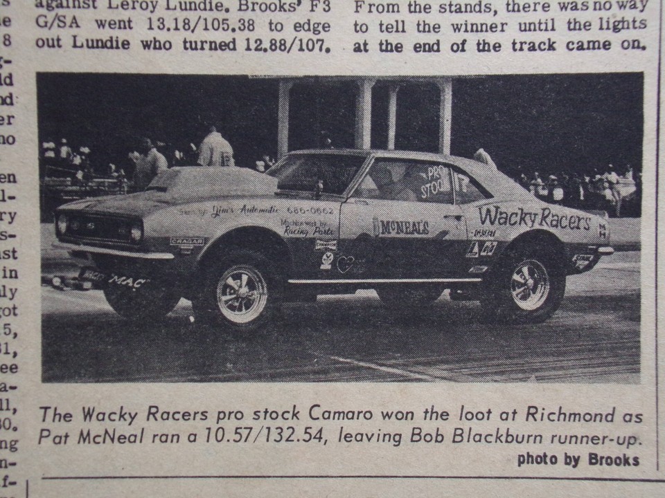 1972 Drag Times-"Super Dart"-Gabelich's "Blue Flame"-Tommy Ivo-Gene ...
