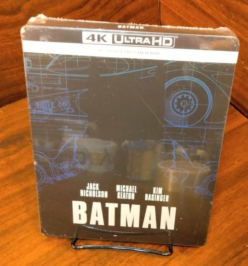 Batman 1989 4K Steelbook - EU IMPORT-NEW(Sealed) Free Box Shipping with ...