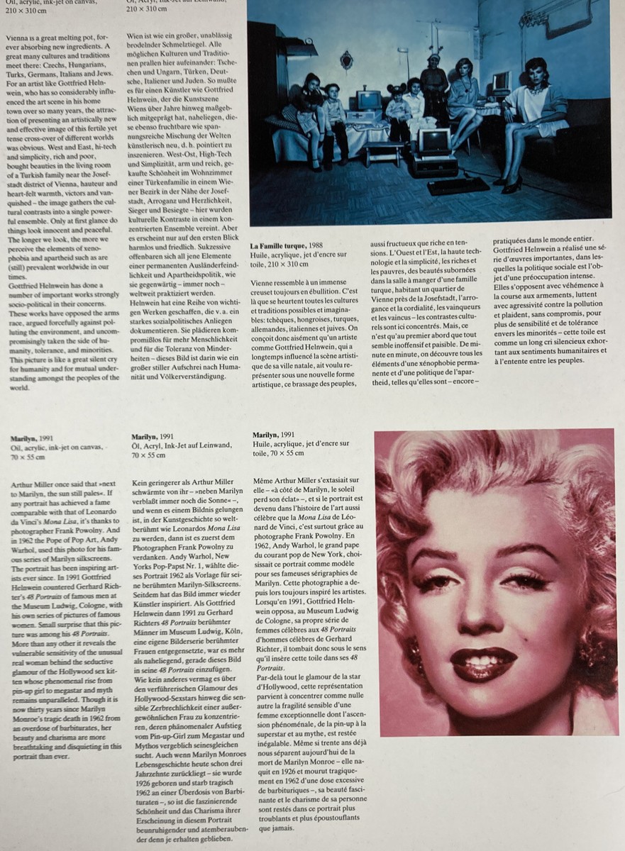 Boulevard Broken Dream Gottfried Helnwein Poster Marilyn Marilyn