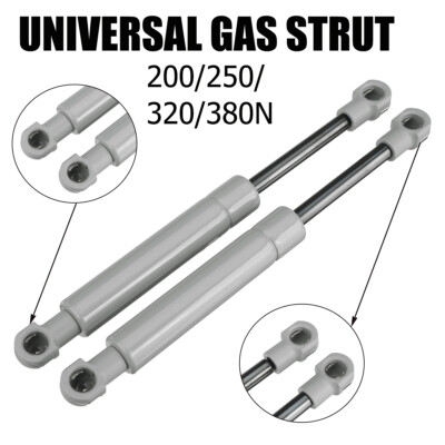 2Pcs 200N/250N//320N/380N Universal Lift Supports Struts Gas Spring for ...