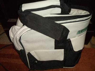 MASTERFORCE WHITE / BLACK TOOL BAG, LARGER COMBO KIT BAG, BRAND NEW ...