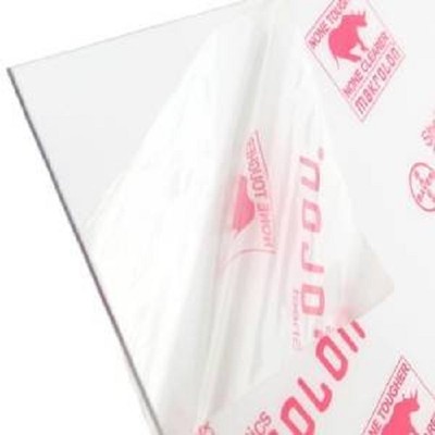 Makrolon Tuffak Polycarbonate Plastic Sheet-1/8" thick (3mm)-Clear-48 ...
