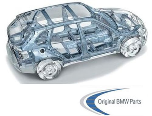 BMW Genuine Front Left Door Lock Cylinder With Key, X5 E53; 51217035421 ...