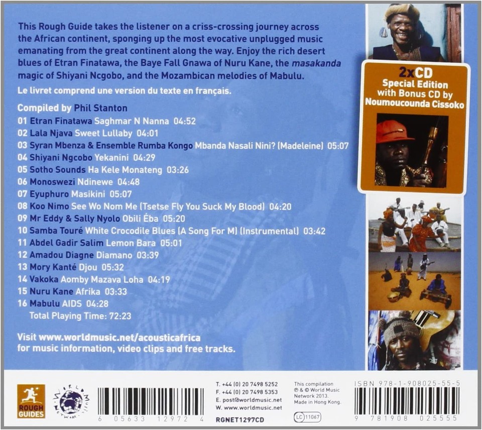 Tumi Molekane Africa - the Rough Guide to Acoustic (CD) (UK IMPORT) | eBay