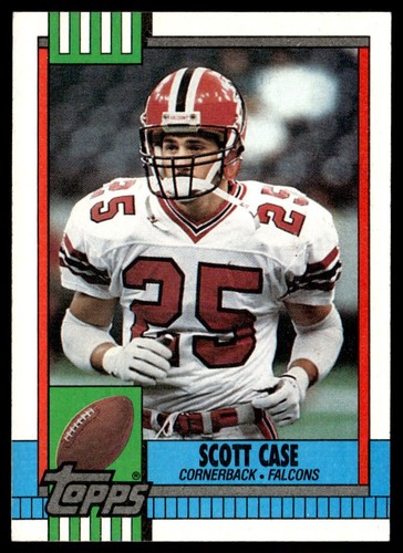 1990 Topps Scott Case Atlanta Falcons #466 | eBay