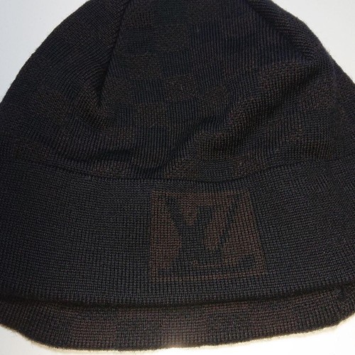LOUIS VUITTON Damier Graphite Knit Cap | eBay