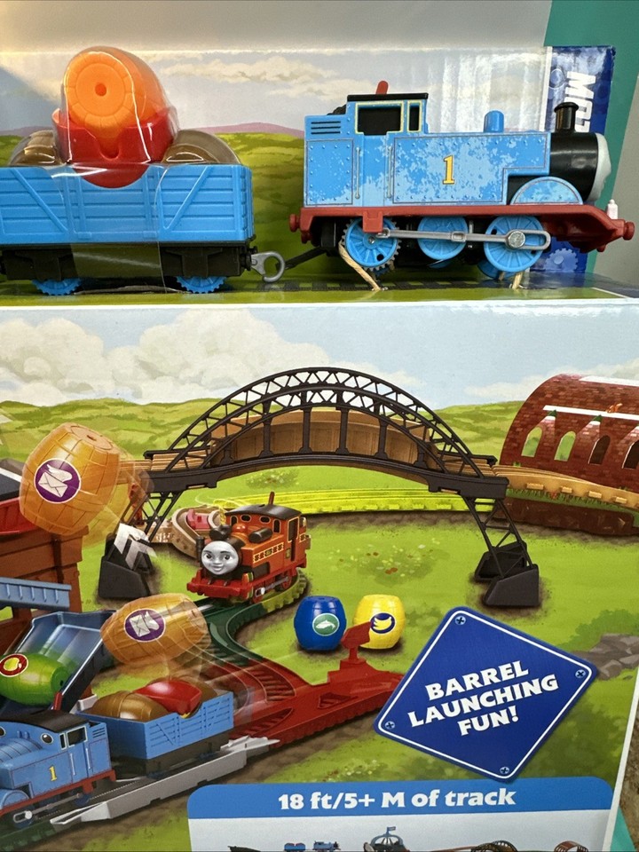 Thomas & Friends 2025 Motorized Load & Launch Barrel Delivery Set New ...