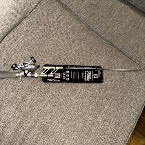 ProFISHiency Pocket Combo Tiny Spincast Fishing Reel Rod - NEW | eBay