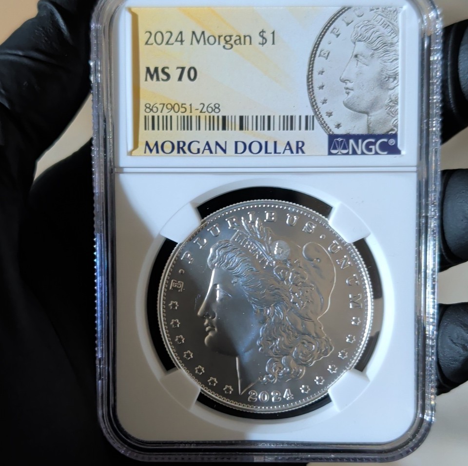 2024 Morgan Dollar $1 NGC MS 70 Commemorative Silver Coin | eBay UK