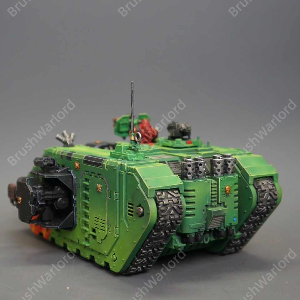 Warhammer 40K Space Marines Land Raider Crusader Tank ProPainted ...