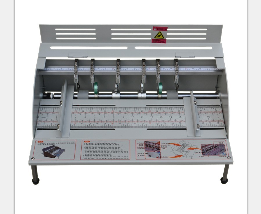 Electric Book Cover Creasing Machine Paper Dotted Line Cutting Machine ...