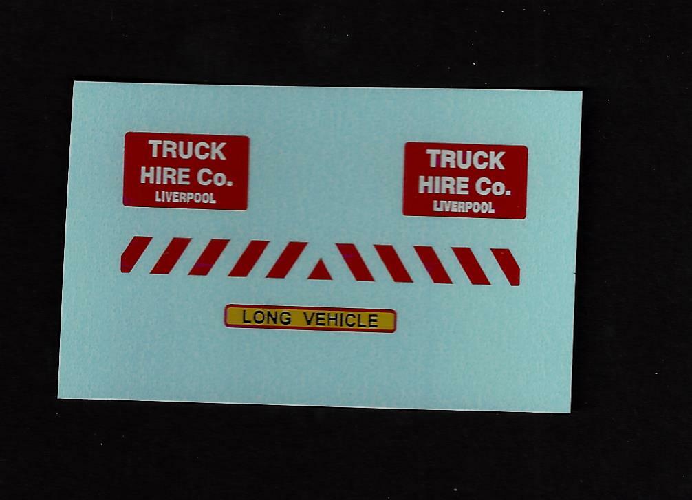 DINKY 915 AEC FLAT BED TRAILER TRANSFERS/DECALS | eBay UK