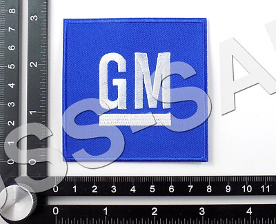 GM EMBROIDERED PATCH IRON/SEW ON ~3" x 3" GENERAL MOTORS GMC PICKUP ...
