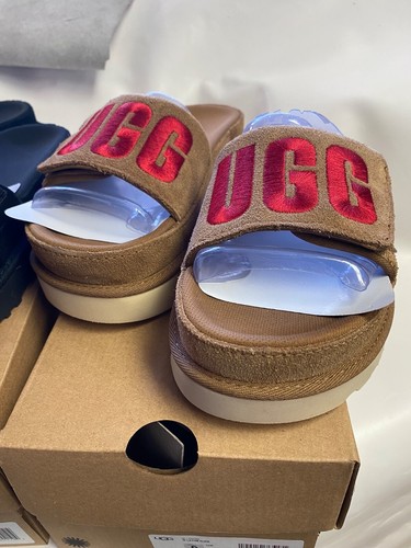 UGG Womens Laton Slide CHESTNUT OR BLACK 1110110 | eBay
