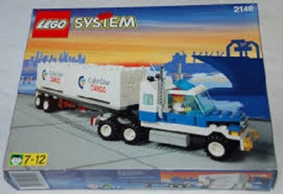 LEGO Color Line Container Lorry Tractor Trailer Truck +NEW Sealed+ | eBay