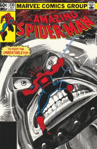 THE AMAZING SPIDER-MAN #230, MARVEL COMICS COMIC POSTCARD/POSTCARD NEW ...
