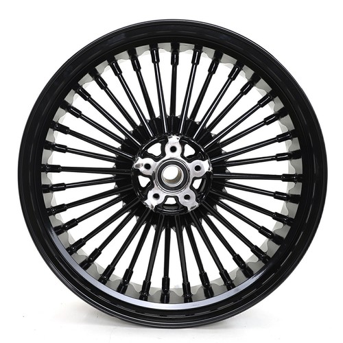 18x5.5 Spoke Rear Wheel Rim For Harley Dyna Chopper Street Bob FXDB Fat ...