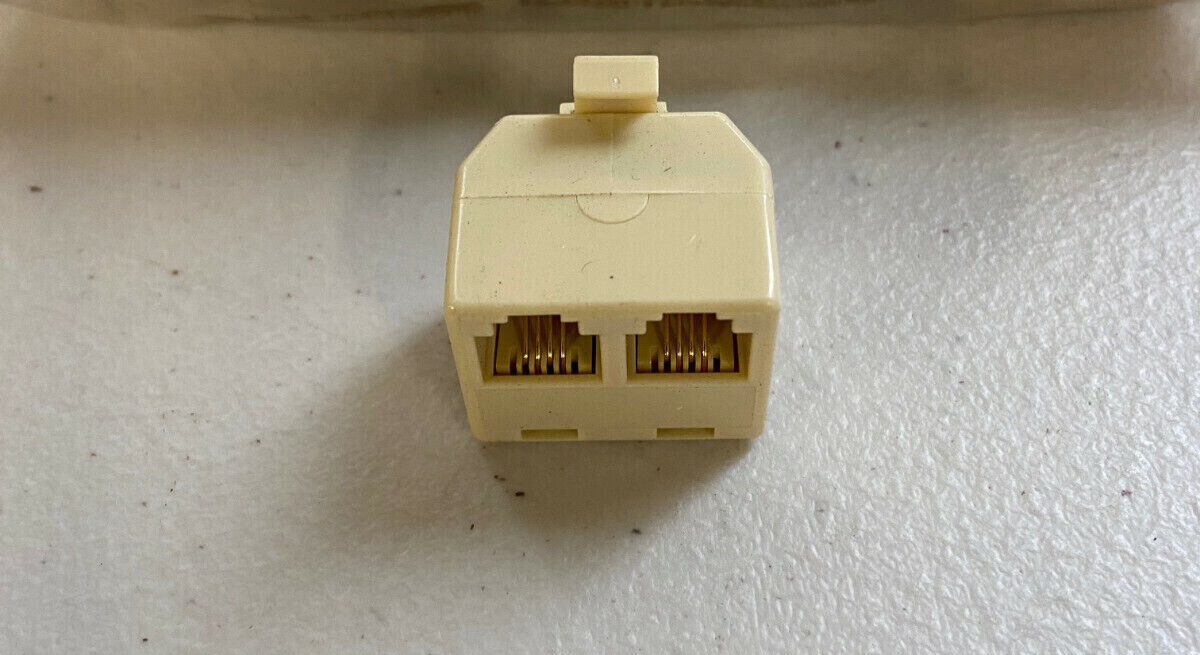 5 Pack of STEREN RJ11 2 Way Outlet Splitter Line Splitter Adapter (NEW ...