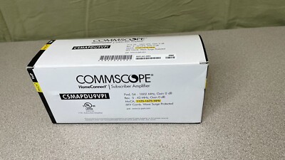 New Commscope CSMAPDU9VPI 9-port CATV Cable Amplifier RG6 (Comcast ...