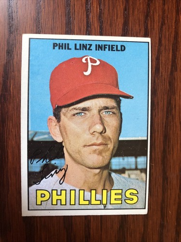 1967 Topps Phil Linz #14 Philadelphia Phillies Nice Card! | eBay