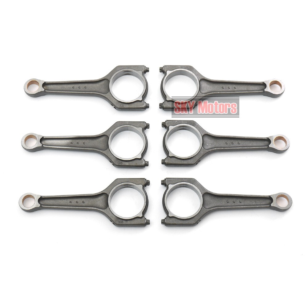 6pcs Engine Connecting Rod Φ20mm For 2.5L L6 BMW X1 323i 325i E60 E90 ...