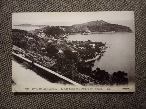 CPA ENV DE BEAULIEU CAP FERRAT ET POINTE SAINT HOSPICE | eBay