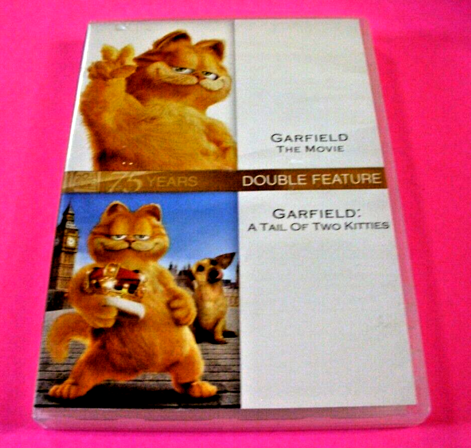 GARFIELD DOUBLE FEATURE - DVD - 2010 - 2 DISC SET - FOX 75th ...
