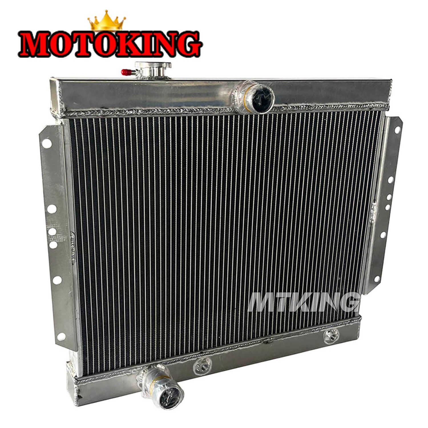 Full Aluminum Radiator Fit 1959-1960 59 60 Cadillac DeVille Eldorado 6 ...