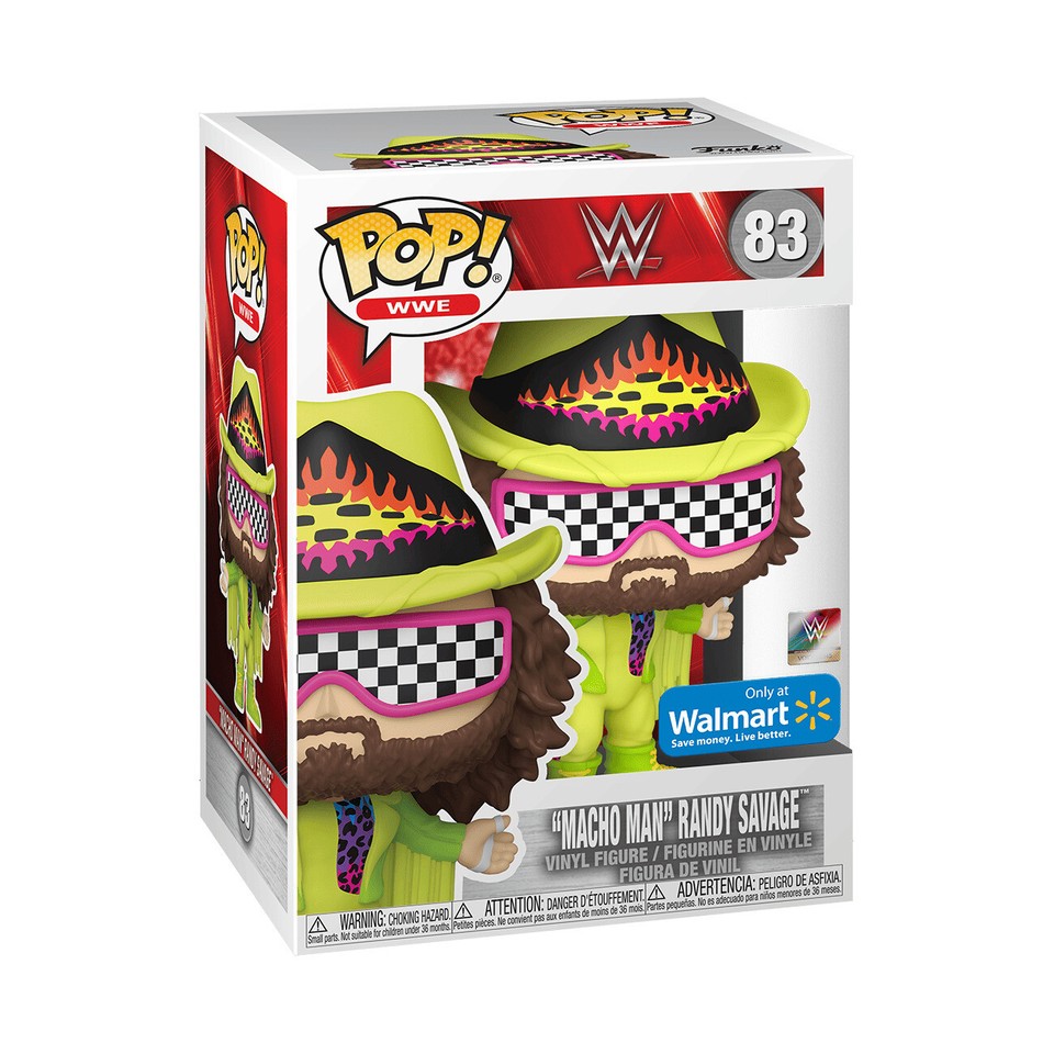 Funko Pop! Vinyl: WWE - "Macho Man" Randy Savage - Walmart (WMT ...