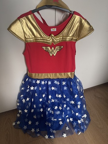 Girls Wonder Women Costume Dress Size 9-10 Years | eBay UK