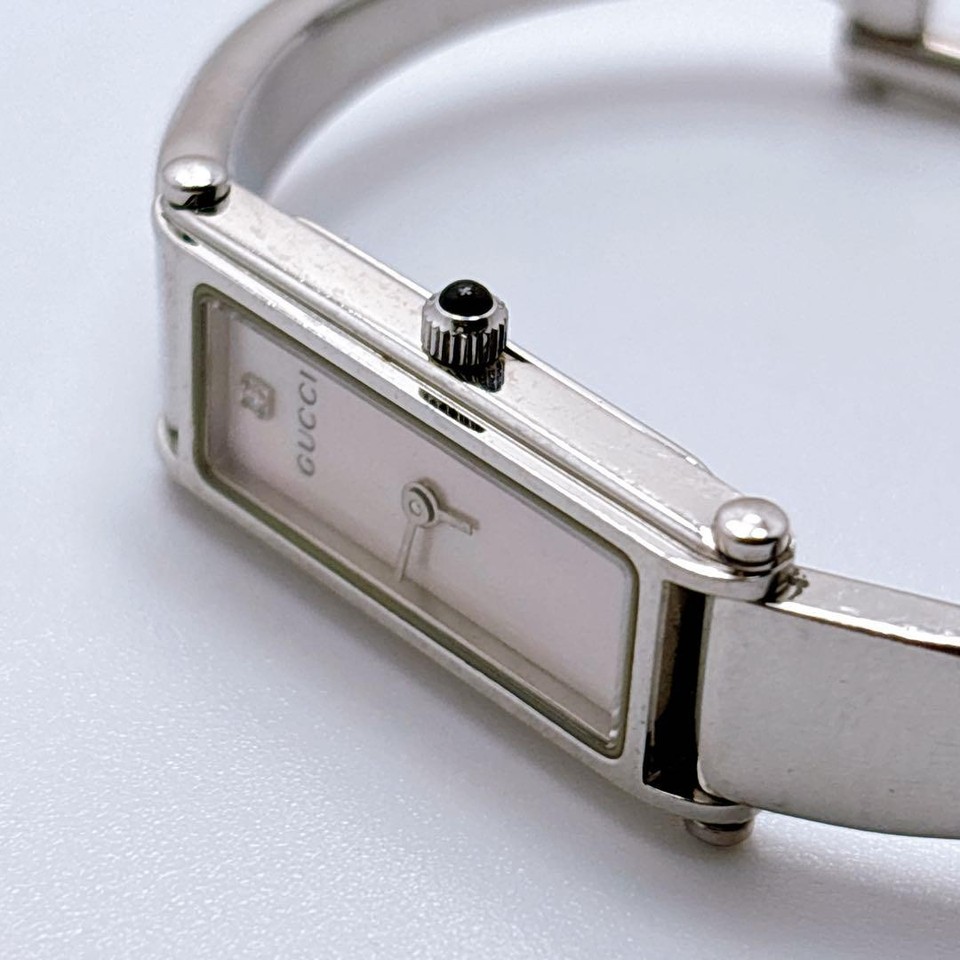 GUCCI 1500L Shell 1P Diamond Quartz Watch GUCCI,12312 | eBay