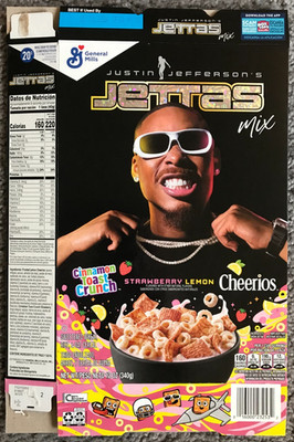 EMPTY Jettas Mix Cinnamon Toast Strawberry Lemon Cheerios Cereal Box ...