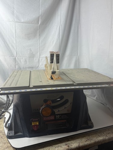 Ryobi 10" Table saw Used Blue 15 Amp Tested Working great. Rts10 | eBay